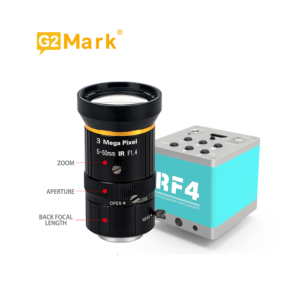 Universal Stand With 5-50MM Lens & RF4 4K Ultra HD / 1080P Camera